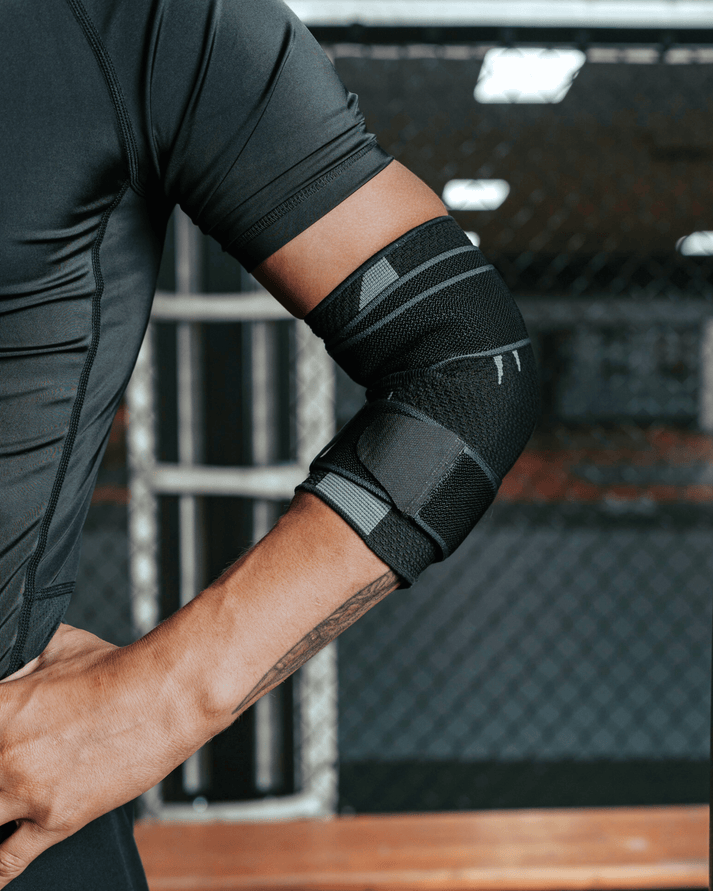 Professional Elbow Brace With Compression For MMA Practitioners ...