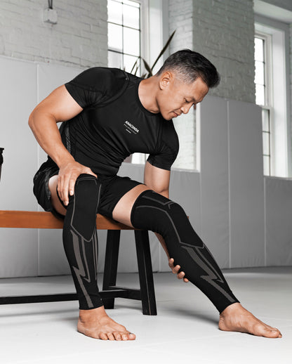 Leg Recovery Compression Sleeve for Athletes & Post-Workout – Anaconda ...